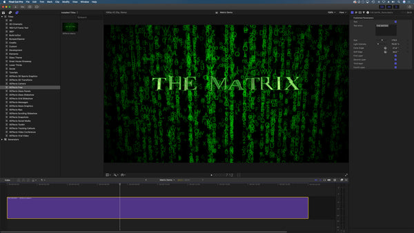Free XEffects Matrix Plugin for Final Cut Pro - Idustrial Revolution